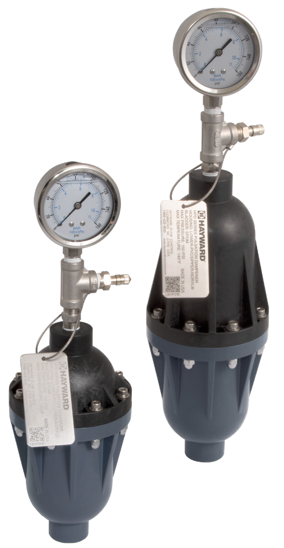 Hayward Flow Control HPD Series Pulsation Dampeners Hayward Flow Control HPD Series Pulsation Dampeners