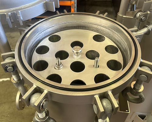 DV Series Multi Cartridge Filter Housing with Davit Lift | Monarch