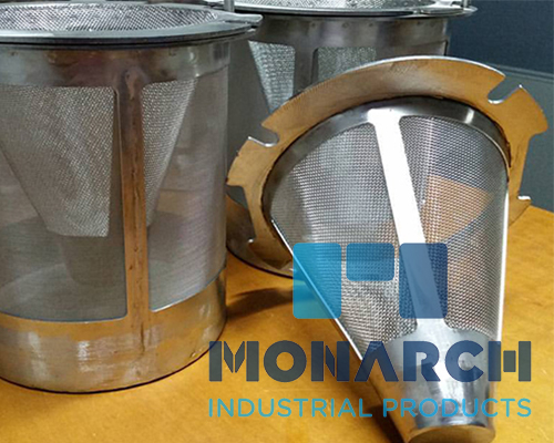 Custom Stainless Steel Perforated Metal Baskets, screens and other products